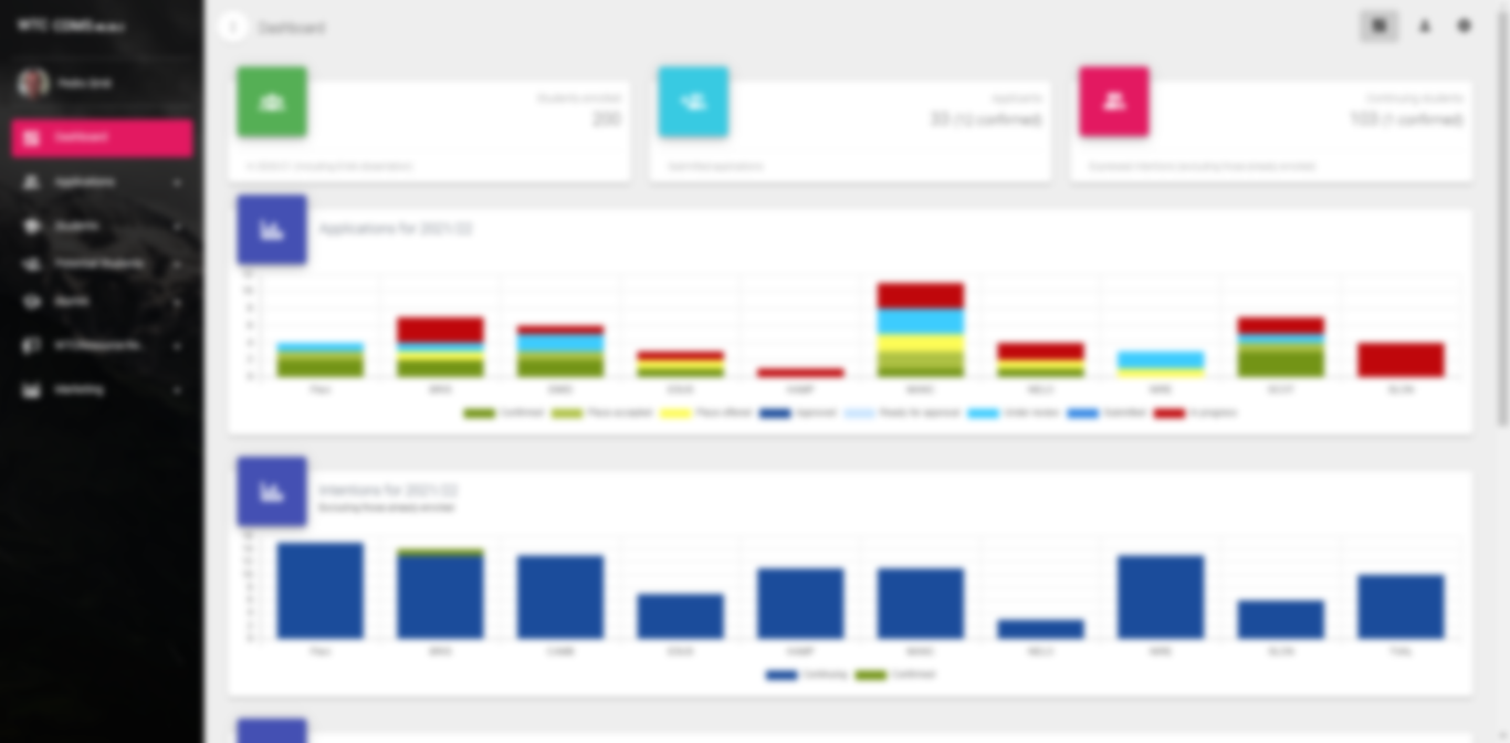 College Data Management System (CDMS) - WTC Consulting